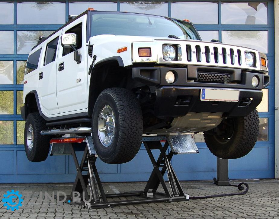 Подъемник автомобильный ножничный 3 тонны 220В Nussbaum SPRINTER ...